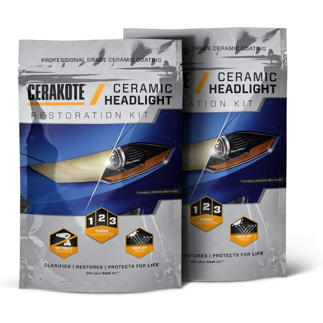CERAKOTE Ceramic Headlight Restoration Kit - Walmart.com