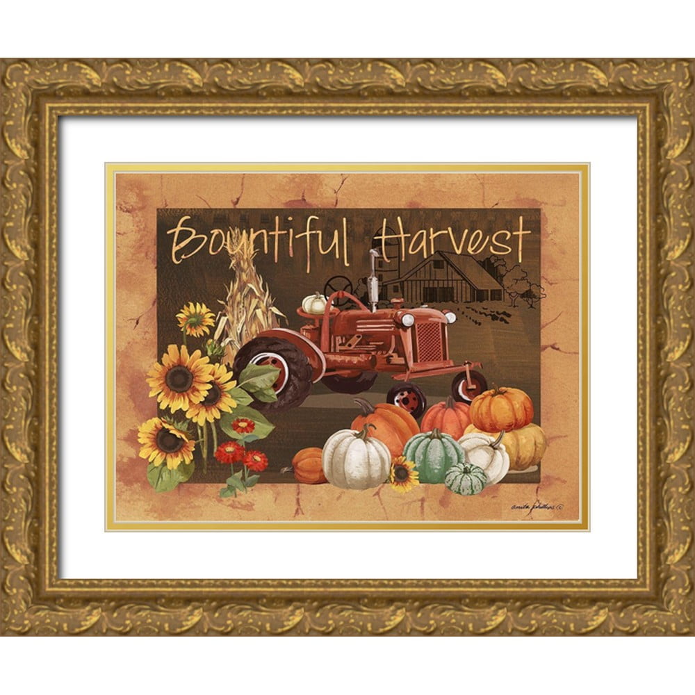 Phillips, Anita 18x15 Gold Ornate Wood Framed with Double Matting ...