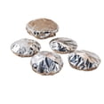 50Pcs Reusable Aluminum Foil Bowl Covers – Elastic Food Covers for ...