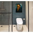 Affixzi Bathroom Wall Art Vintage Toilet Decor Print Amusing Whimsical ...