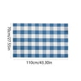 2 Pcs Buffalo Plaid Outdoor Rug, Checkered Front Porch Mat Machine ...
