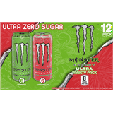 Monster Energy Drink, Ultra Watermelon + Ultra Paradise Variety Pack ...