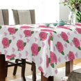 60x90in Square Printed Tablecloth Easy-Care Decorative Table Cloth for ...