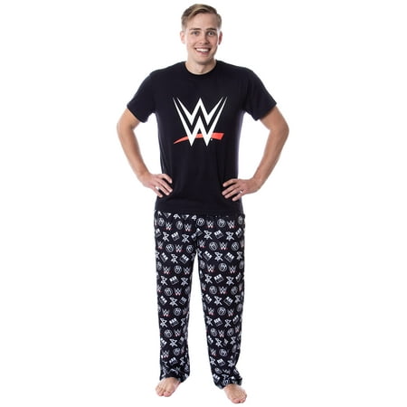 WWE Mens' Wrestling Big E Seth Rollins Roman Reigns Sleep Pajama Set ...