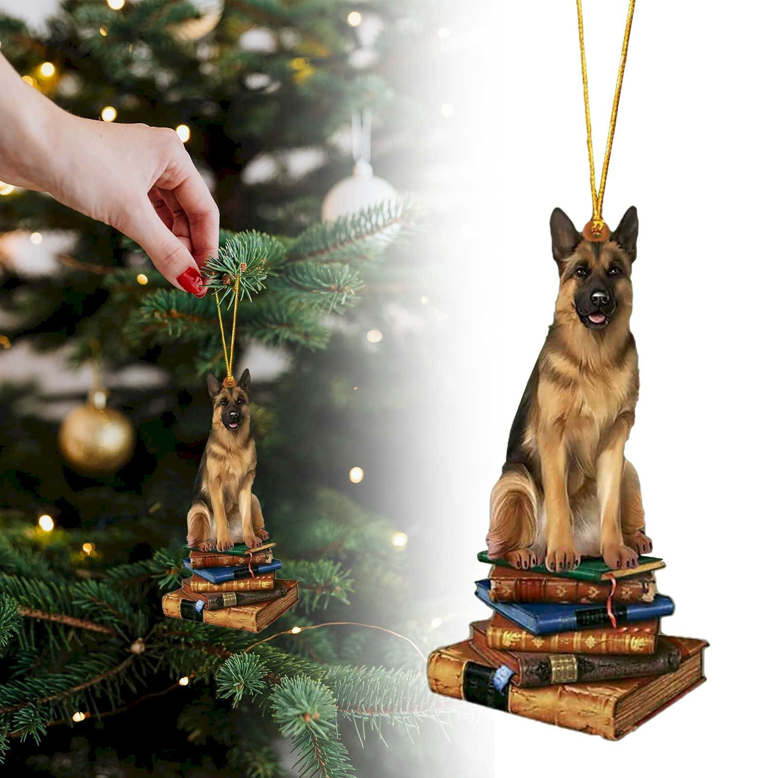 Click here for Cqxid Hangs Under $5 Christmas Dog Ornament Dog Or... prices