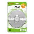 Cellet Compact Music Audio CD-R - 700MB, 80 Minute, 52X Speed, Recordable, Burning, 5 Pack ...