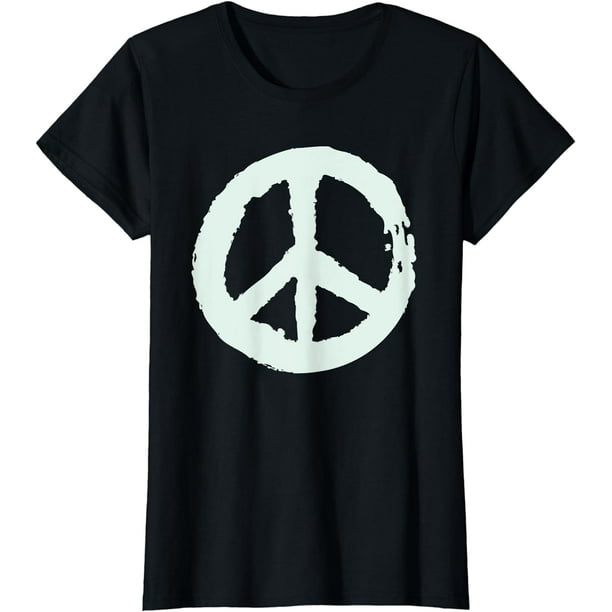 Vintage Peace Sign Love 60s 70s Retro Trippy Hippie Costume T-Shirt ...