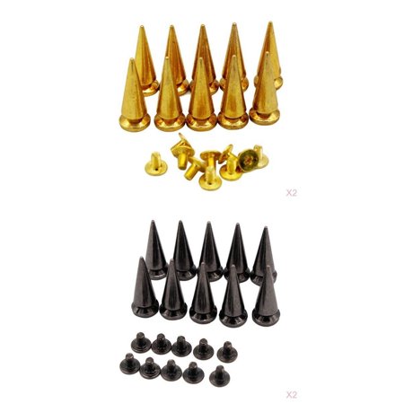 Set Of 40 Metal Rivets Decorative Rivets Screw Rivets s Spitz Gothic ...