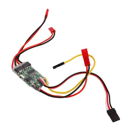 RC Brushed Motor Speed Controller Bidirectional 6V-14V, 2s-3s Lipo 5A ...