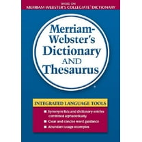 Merriam-Webster's American English Pocket Thesaurus (Paperback ...