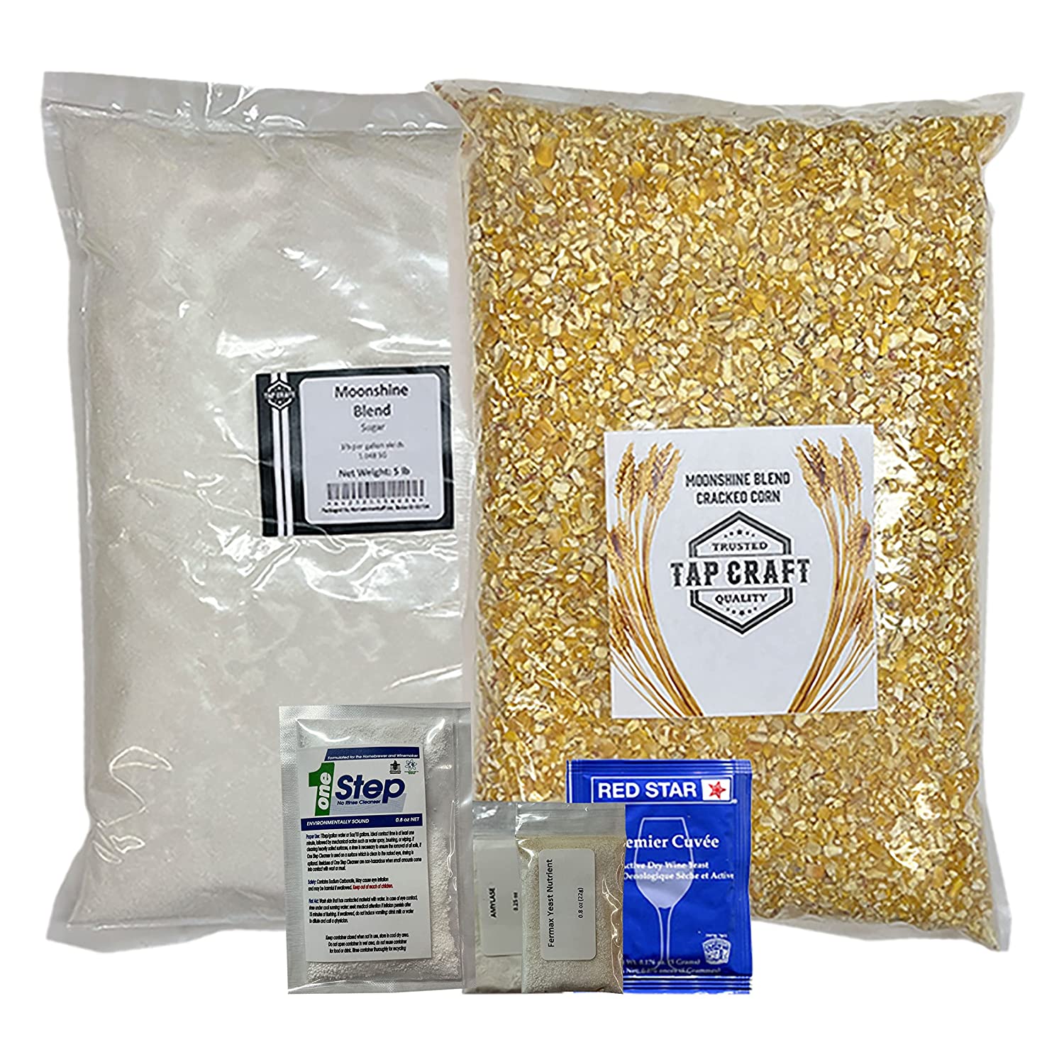 Homebrewstuff Complete Corn Whiskey Brewing Kit for Making Traditional ...