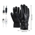 Winter Sports Heat Gloves for Men and Women with Rechargeable Battery ...