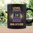 Level 10 Unlock Birthday Gamer 10 Year Old Video Game Arcade Coffee ...