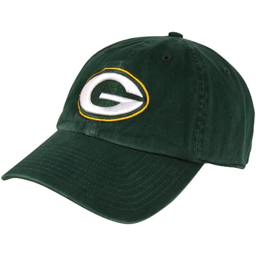 Green Bay Packers NFL Clean Up Strapback Adjustable Baseball Cap ...