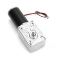 DC 12V 24V Worm Geared Motor 7-470rpm High Torque D Shaft Motor 8mm ...