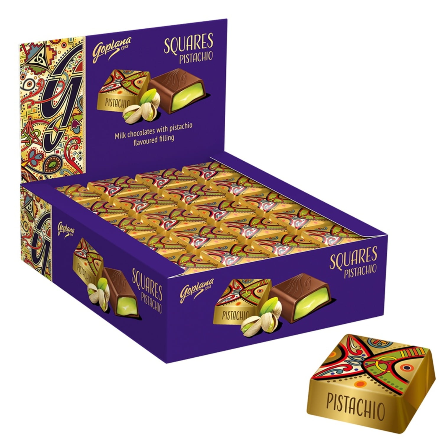 Caja De Bombones Pistacho 1Kg Chocolates Rellenos | Knasta Chile