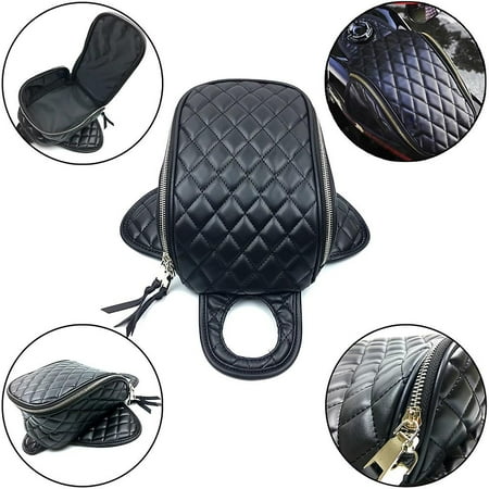 Waterproof Toolkit Magnetic Tank Bag For Harley 883 1200 Diamond Black ...