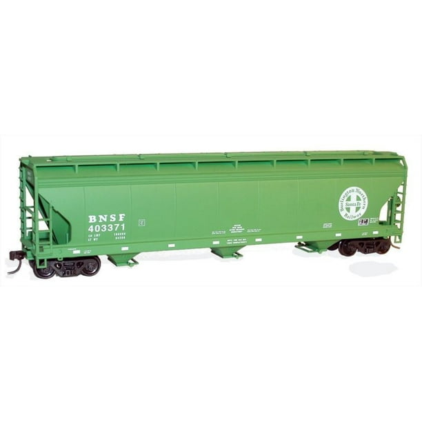 Accurail 2093 HO Burlington Northern Santa Fe 3-Bay Covered Hopper ... Accurail 2093 HO Burlington Northern Santa Fe 3-Bay Covered Hopper ...