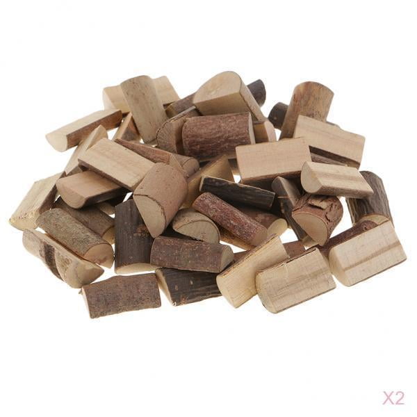 Click here for Veasfak 100 Pieces Wood Slices With Bark For Craft... prices