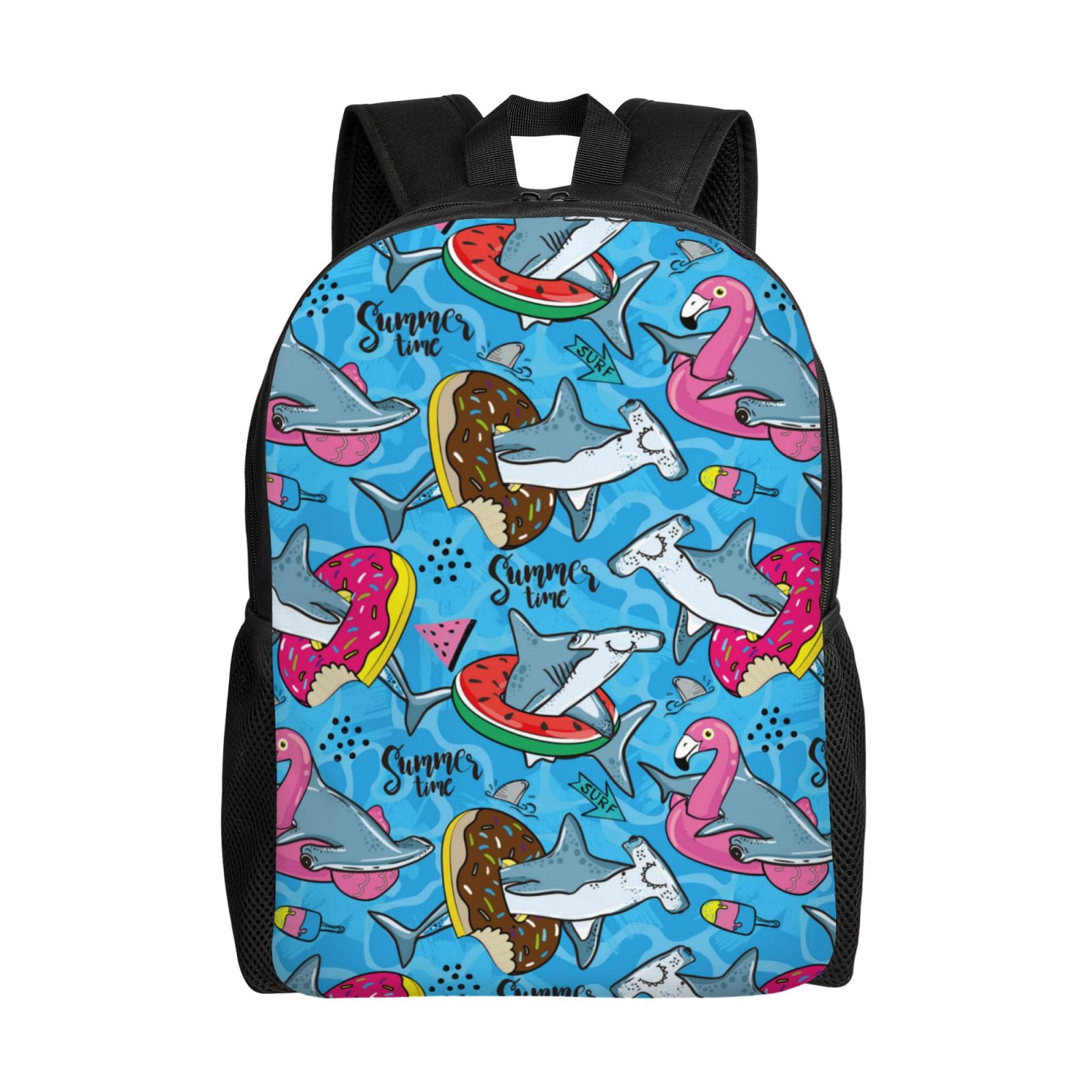 Easygdp Sharks Summer Mochila Versátil y Elegante: Comodidad ...