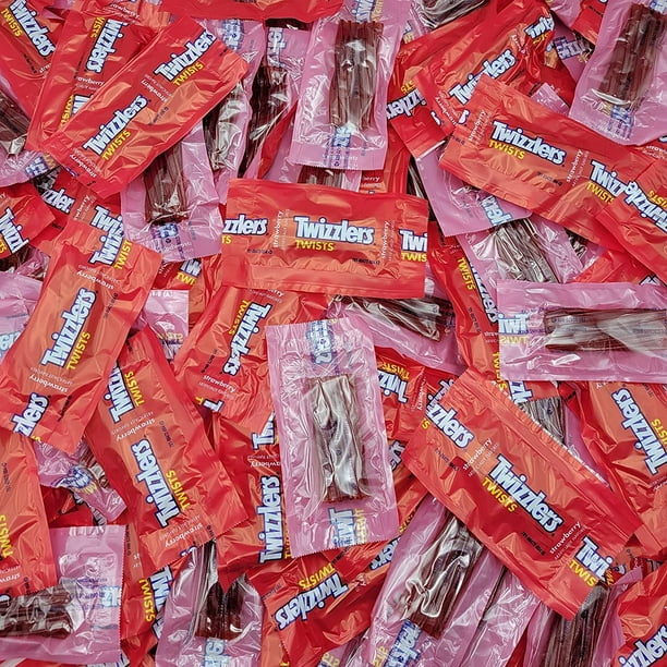 Twizzlers Twists Strawberry Flavored Chewy Licorice Candy - Snacks Size ...