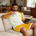 BRANROY Mens Pajamas Set Soft Summer - Pajamas for Men Lightweight ...