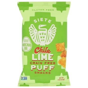 Siete,Grain Free Puff Snacks, QUESO PUFFS, 4 OZ, 6 pack - Walmart.com