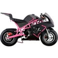 MotoTec Cali 40cc Gas Pocket Bike Mini Motorcycle Pink - Walmart.com