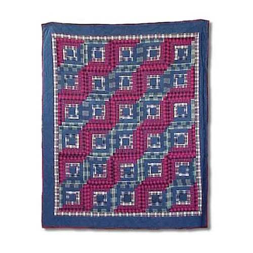 Red Log Cabin Throw - Walmart.com