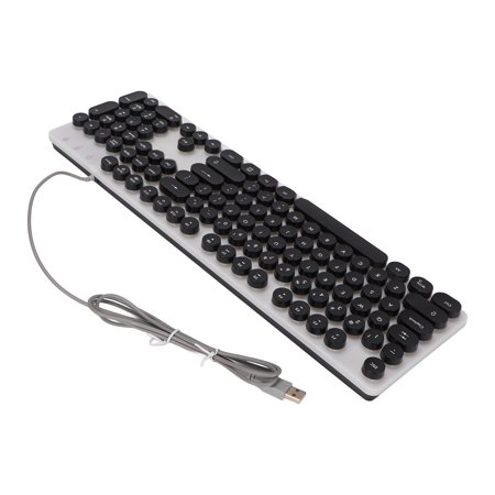 Mechanical Gaming Keyboard, 104 Keys RBG Computer Keyboard Circular ...