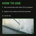 SPRAY&GO Moss, Mold, Mildew & Algae Stain Remover, 1 Gallon Concentrate ...