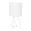 Simple Designs Down to the Wire Table Lamp with Fabric Shade - Walmart.com