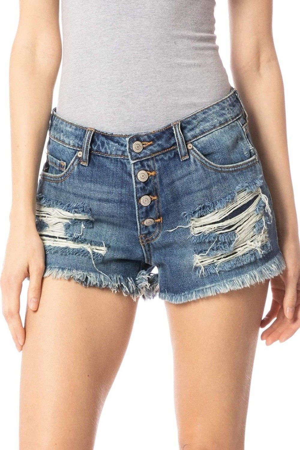 Kancan Kan Can Women s Mid Rise Denim Shorts Walmart Walmart Kancan Kan Can Women s Mid Rise Denim Shorts Walmart Walmart