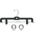 The Great American Hanger Company Classic Plastic Bottom Hanger with ...