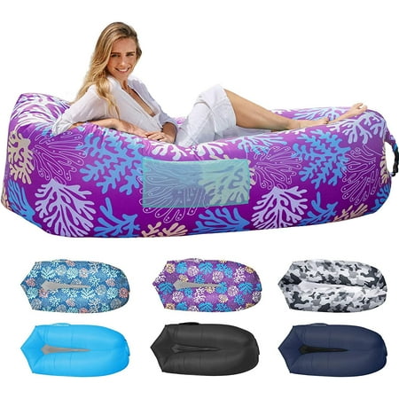 Inflatable Lounger – Premium Inflatable Hammock for Beach, Traveling ...