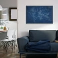 The Vintage Collection Navigator World Map Art Print - 24x36 - Walmart.com