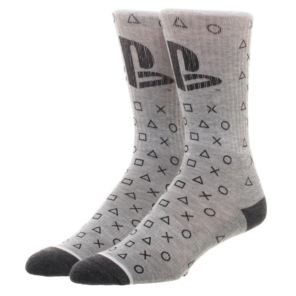 PlayStation - Crew Socks - Playstation - Waterprint New Licensed ...