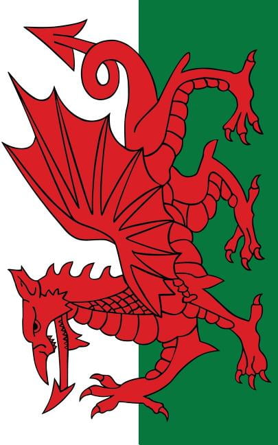 2019 - 2020 18 Month Weekly Planner: The Welsh Dragon - Symbol of a ...