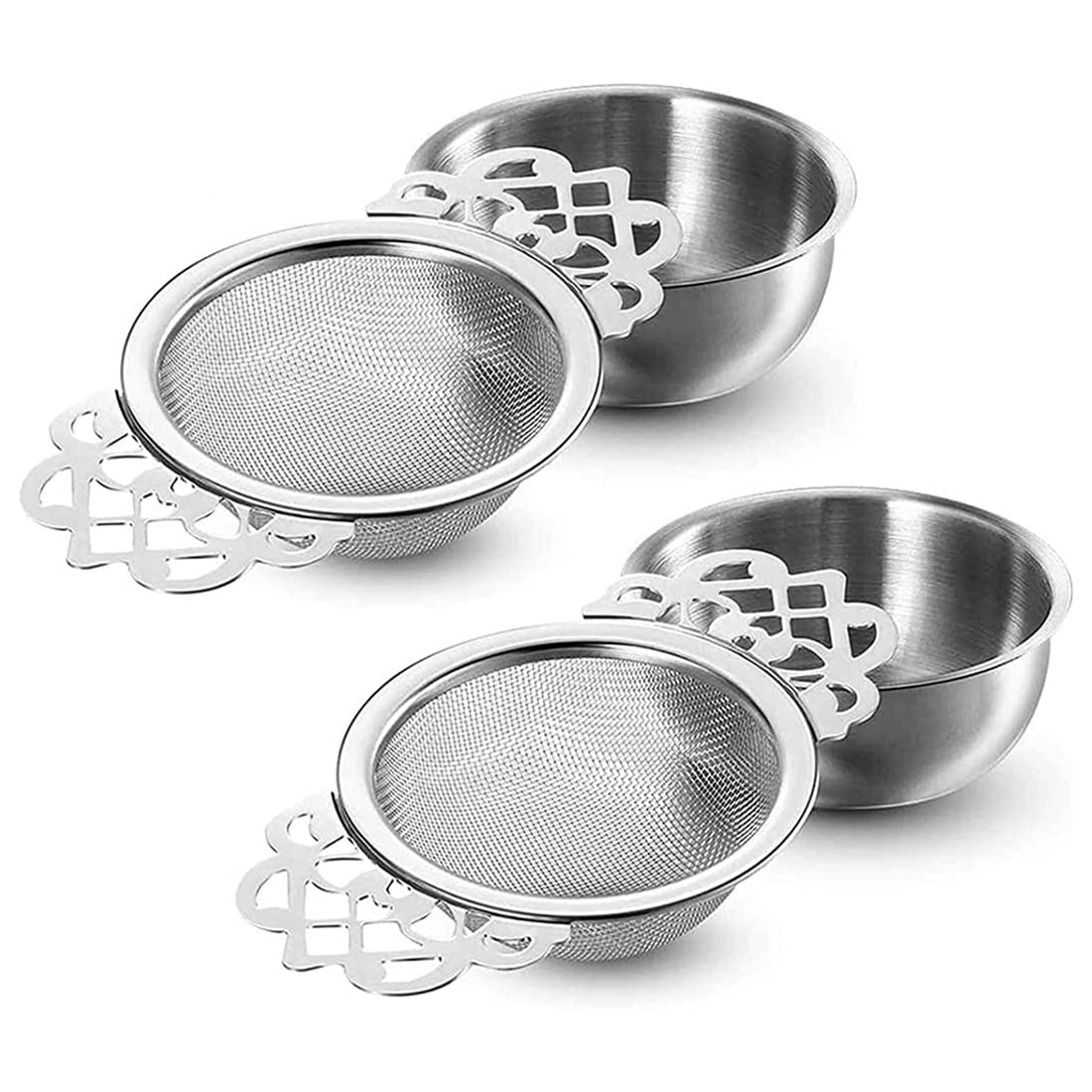 Click here for Unbranded 2pcs Tea Filter  Stainless Steel Tea Str... prices