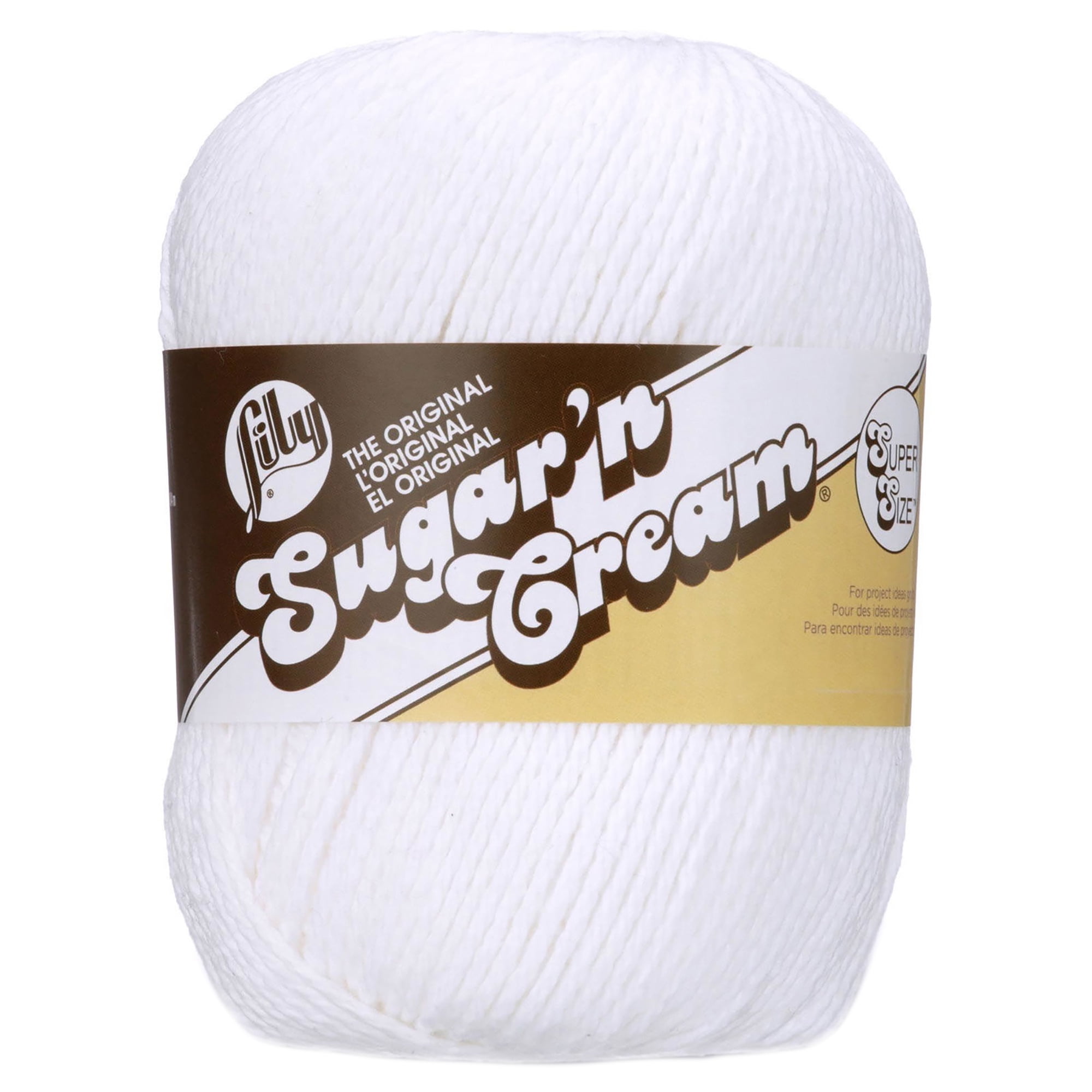 Click here for Lily Sugarn Cream Super Size Yarn  Cotton #4 Mediu... prices