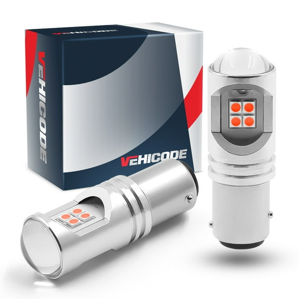 VEHICODE 1157 LED Bulb Red 1157A 2057 2357 2357A 7528 P21/5W Dual ...