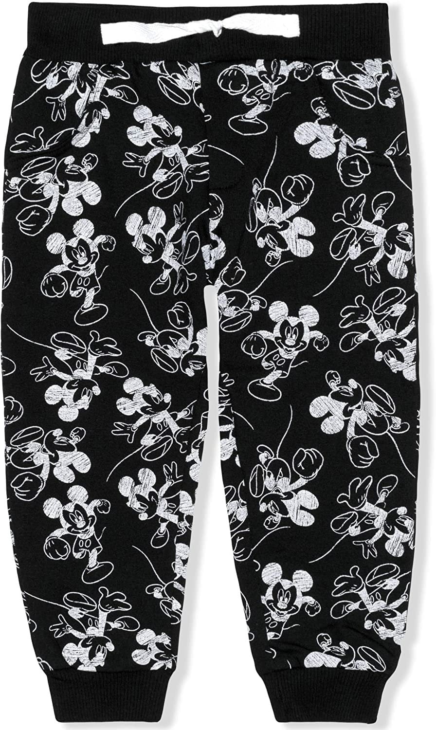 Disney Mickey Mouse Jogger Pants for Kids, Drawstring Elastic ...