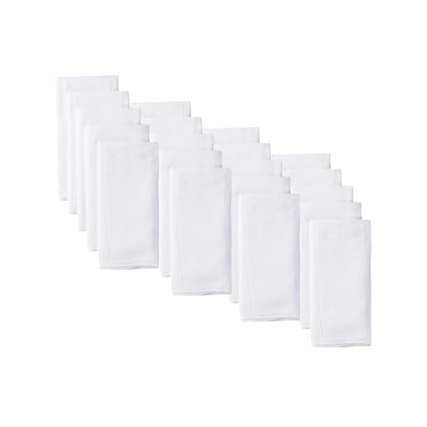 Gerber 100% Cotton Prefold Cloth Baby Diaper, White 20 Pack - Walmart.com