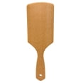 Paddle Hair Brush Large Wooden Style Large Square Air Brush w/ Ball Tip ...