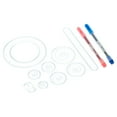 Spirograph Design Set, Classic Drawing Toy with Re-engineered Wheels ...