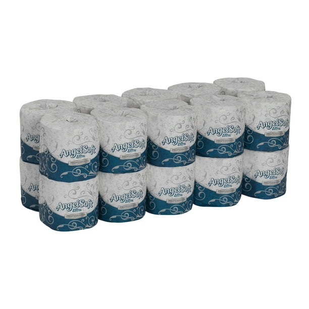 Georgia-Pacific Angel Soft Ultra 2-Ply Toilet Paper, 1632014, 20 Rolls ...