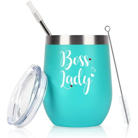 Boss Day Gifts for Women Boss Lady and Mom, Boss Lady Tumbler Gifts for ...