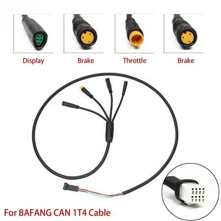 E-bikeTorque Motor 1T4 Cable for Bafang M400 G330 G510 M620 Can/Uart Protocol | Walmart Canada