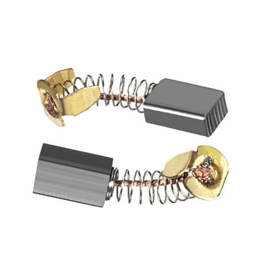 15 Pack Motor Carbon Brushes Replacement with Pigtail Spring Wire ...