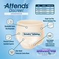 Attends Discreet Womens Protective Underwear L With Dual Leakage